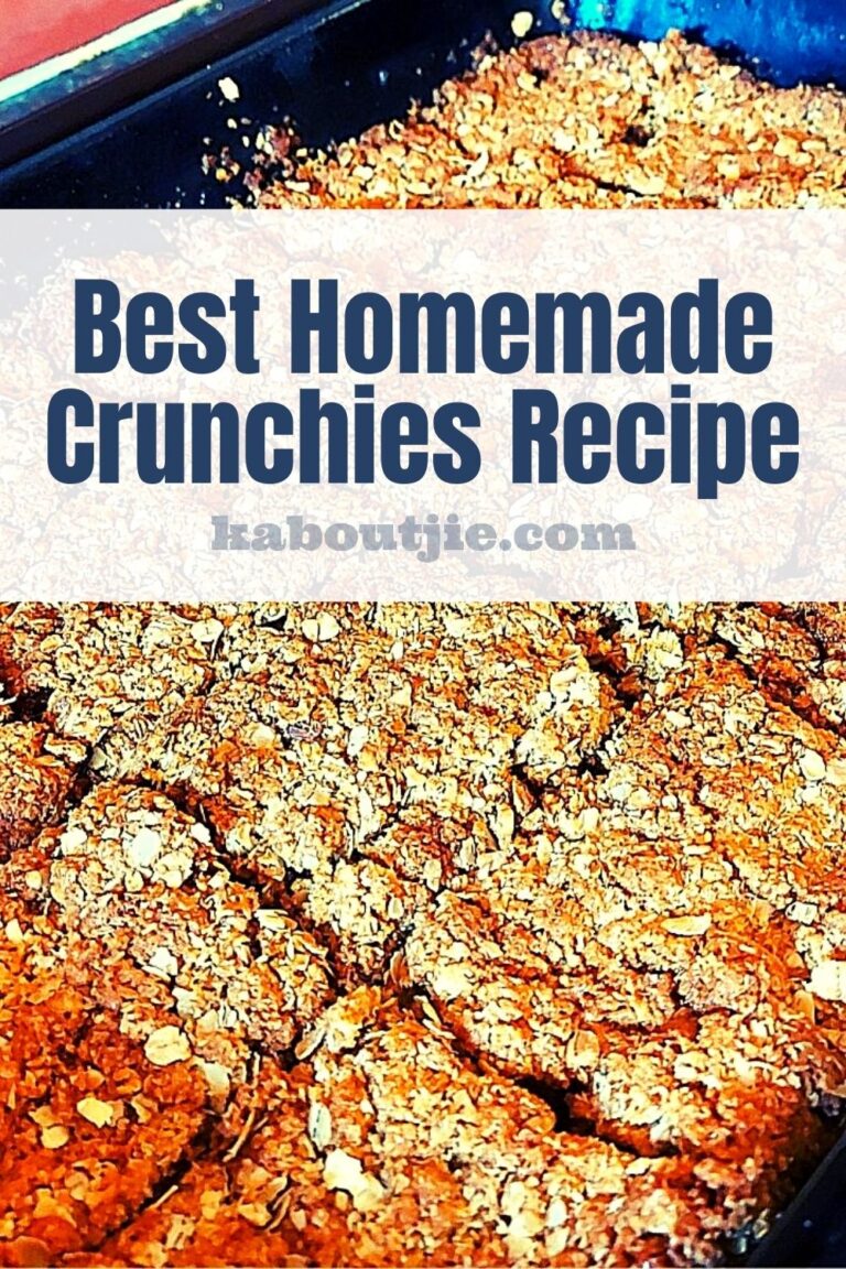 #1 Homemade Crunchies Recipe - Super Tasty & Quick To Make