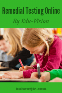 Remedial Testing Online by Edu-Vision