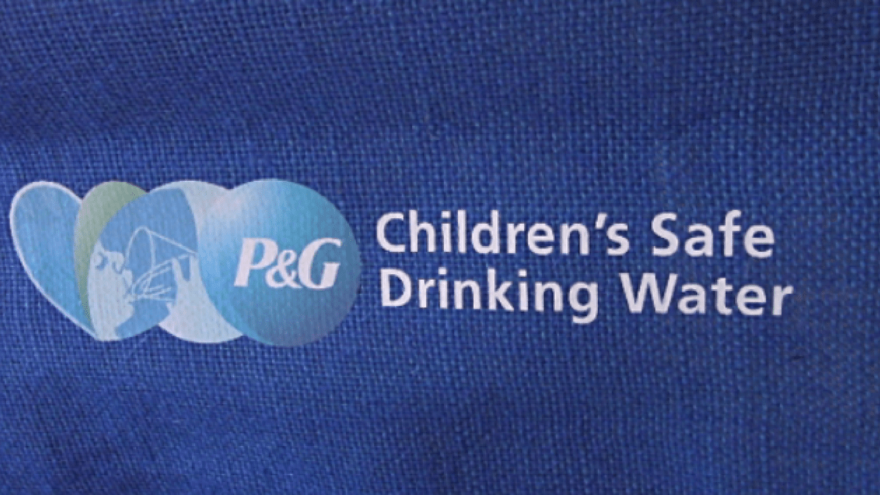 P&G's Water Purifying Demo Kit in Action