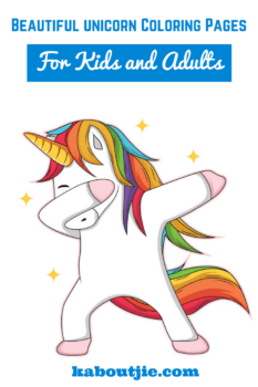 Beautiful Unicorn Coloring Pages For Kids and Adults - PLUS Free Printables