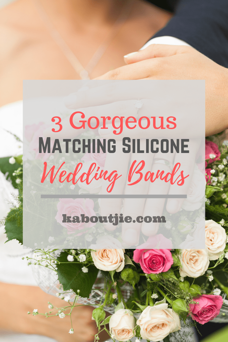 3 Gorgeous Matching Silicone Wedding Bands