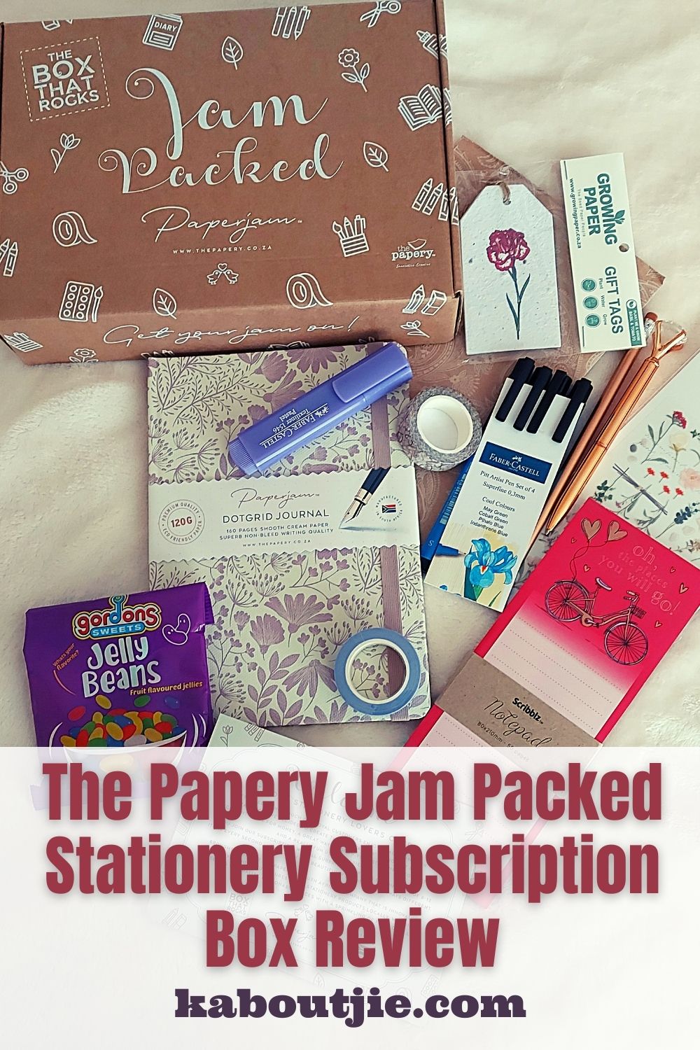 The Papery Jam Packed Stationery Subscription Box Review