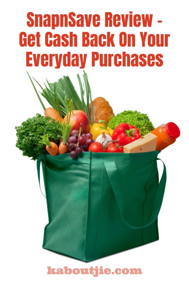 SnapnSave Review - Get Cash Back On Your Everyday Purchases