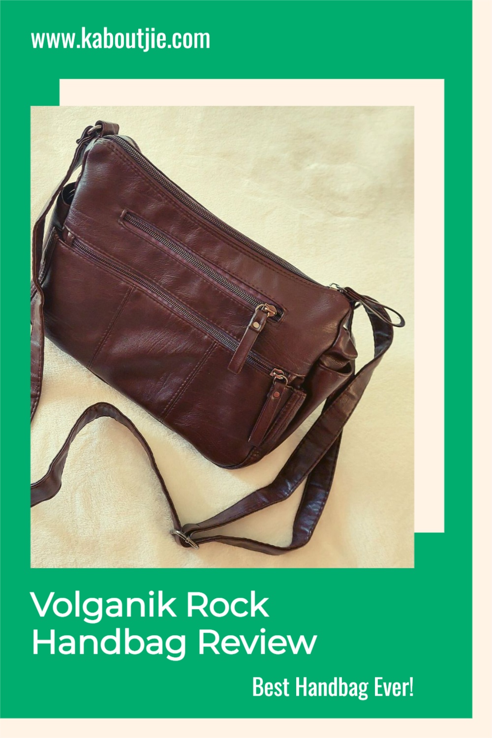 Volganik Rock Handbag Review - Best Handbag Ever!