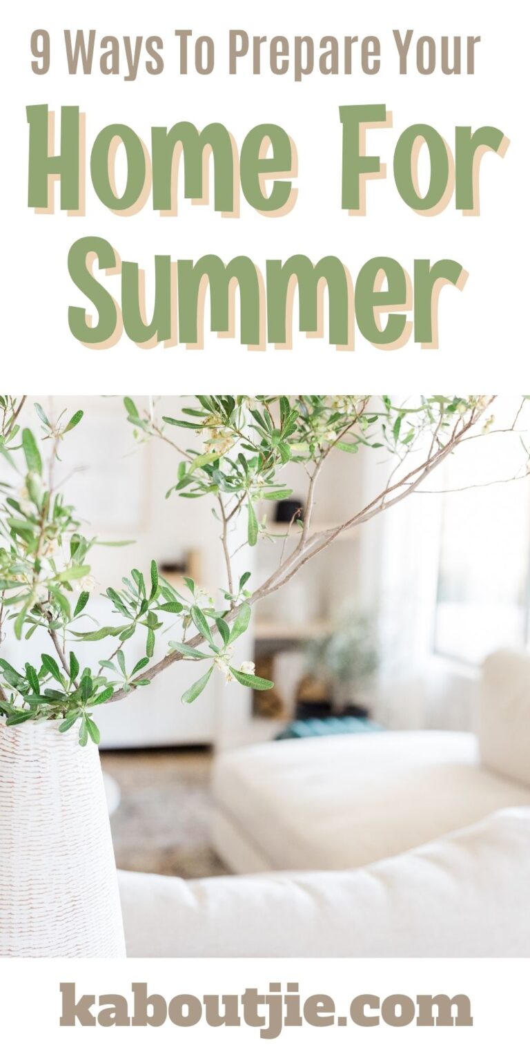 9 Ways To Prepare Your Home for Summer