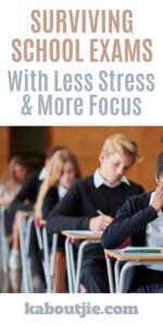 Surviving School Exams With Less Stress And More Focus